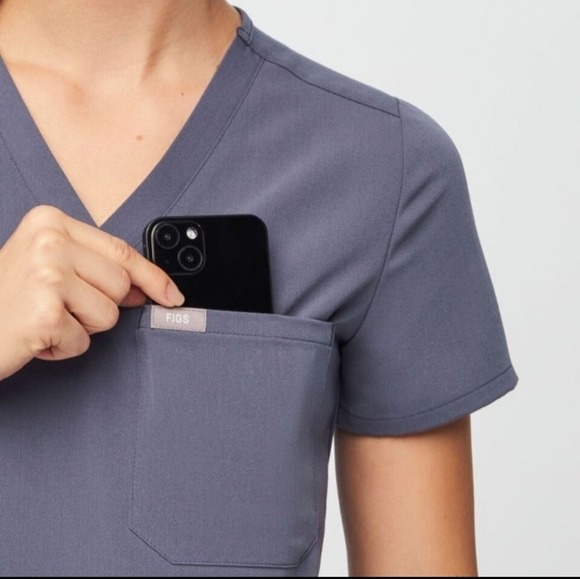 Figs | Tops | Figs Space Navy Catarina | Poshmark